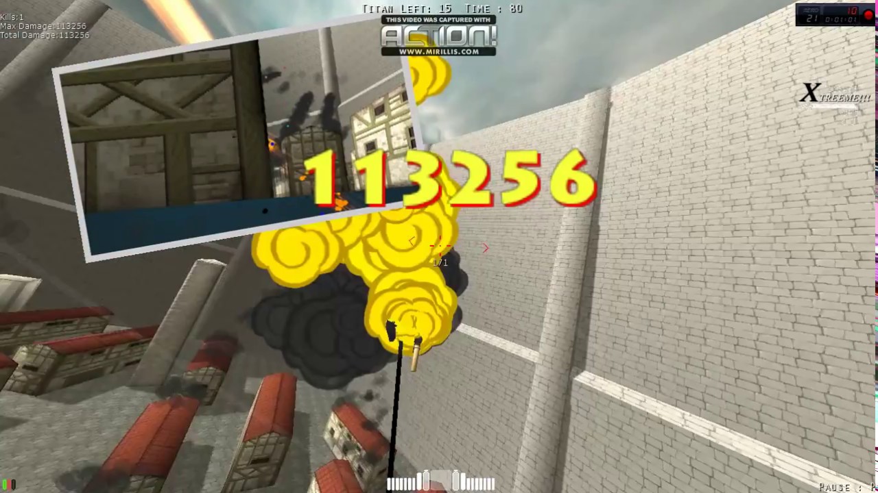 attack on titan kill titan 100k :D - YouTube