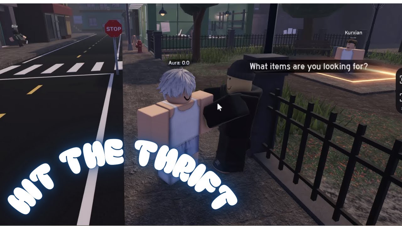 ROBLOX HIT THE THRIFT! - YouTube