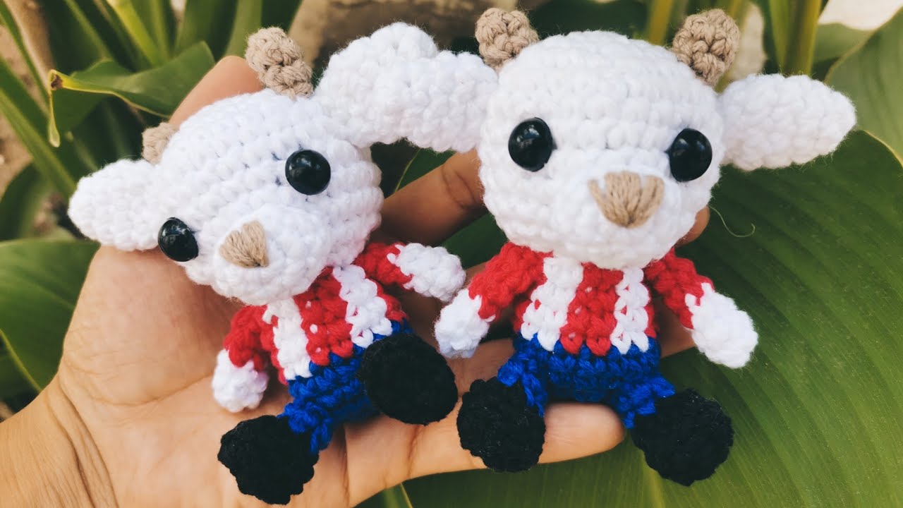 Amigurumis y Tejidos, Mascota Chivas Llaverito Amigurumi, Tutorial (10 ...