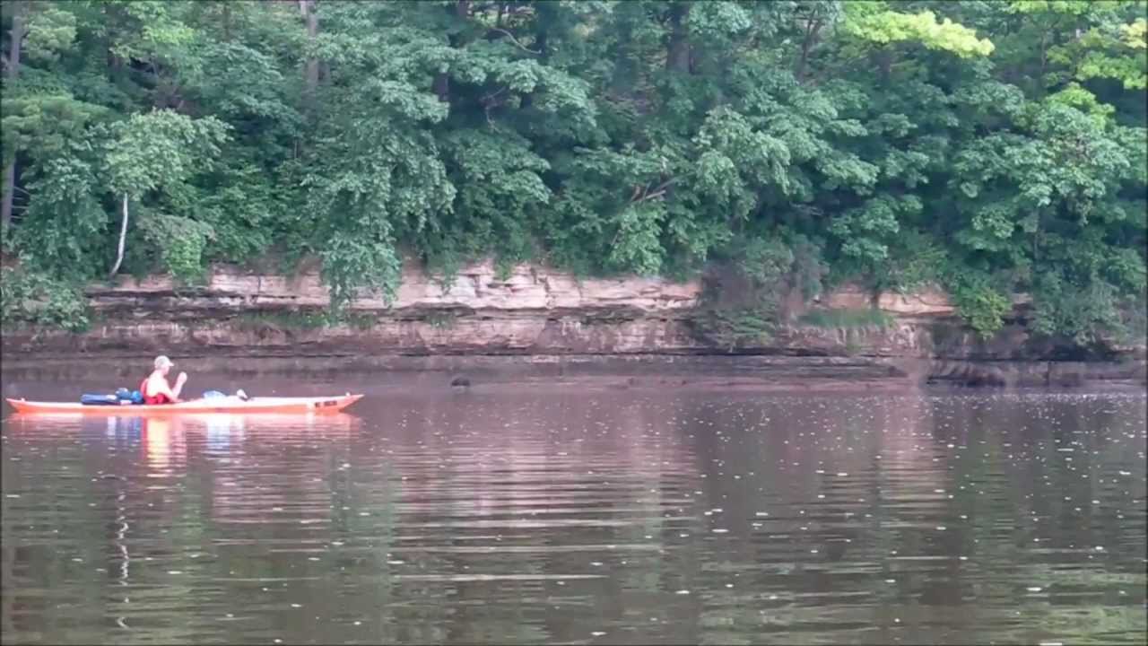 Wisconsin River Kayaking - YouTube