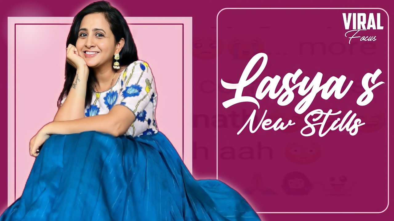 Lasya Manjunath's Latest photoshoot || Anchor Lasya || Bigboss5 telugu ...