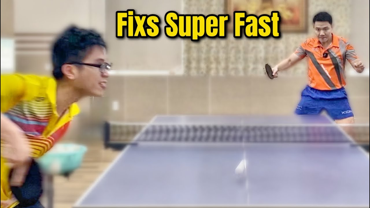 How to fix return & attack super fast serve - YouTube
