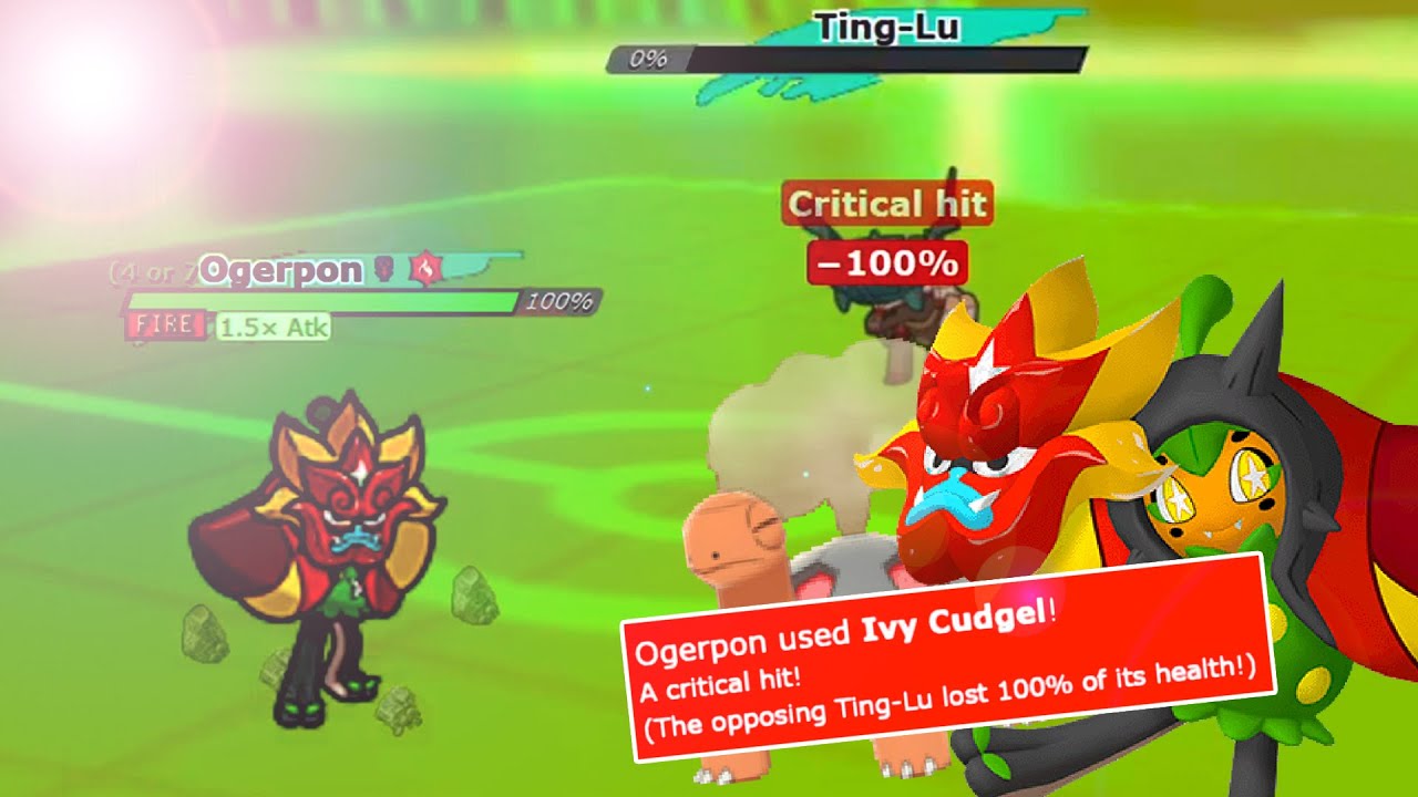 OGERPON HEARTHFLAME IS OP! - Pokemon Scarlet & Violet Showdown Battles ...