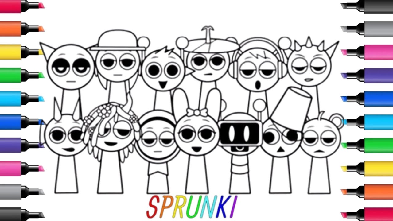 Incredibox Sprunki. New Coloring Pegas. #videos #art #coloringchannel # ...