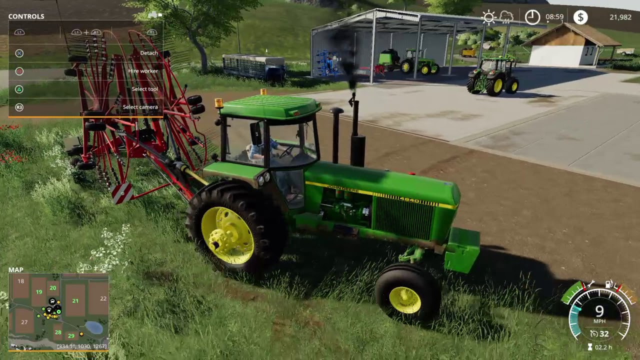 Farming Simulator 19|Making hay| #2 - YouTube