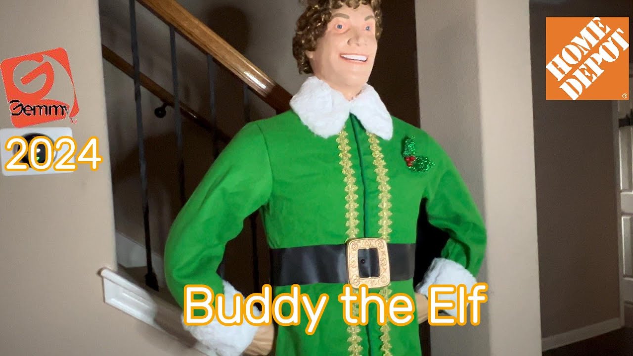 Gemmy 2024 Buddy the Elf Animatronic - YouTube