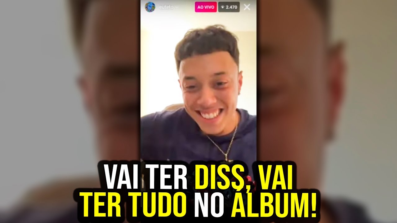 TETO FALA SEGREDOS do SEU NOVO ÁLBUM em LIVE NO INSTAGRAM COMPLETA ...