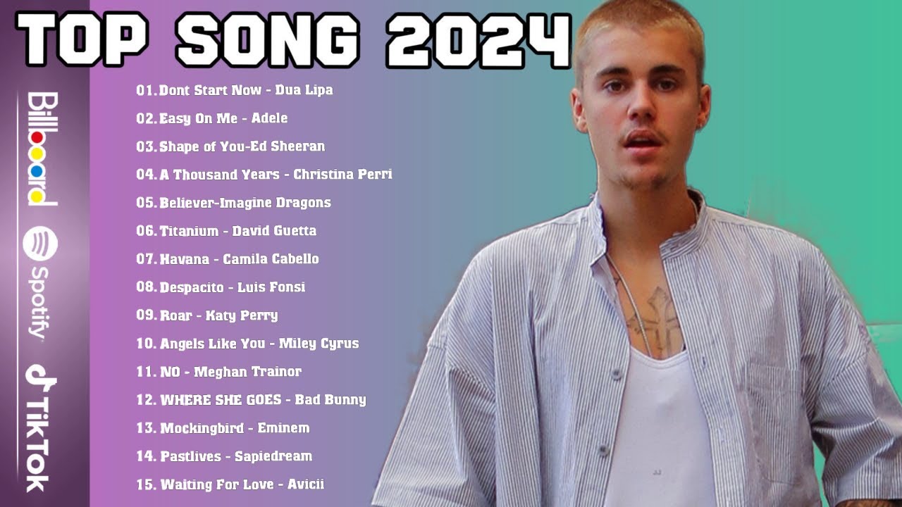 Billboard Hot 100 - Best Pop Music Playlist 2024 - Selena Gomez,Miley ...