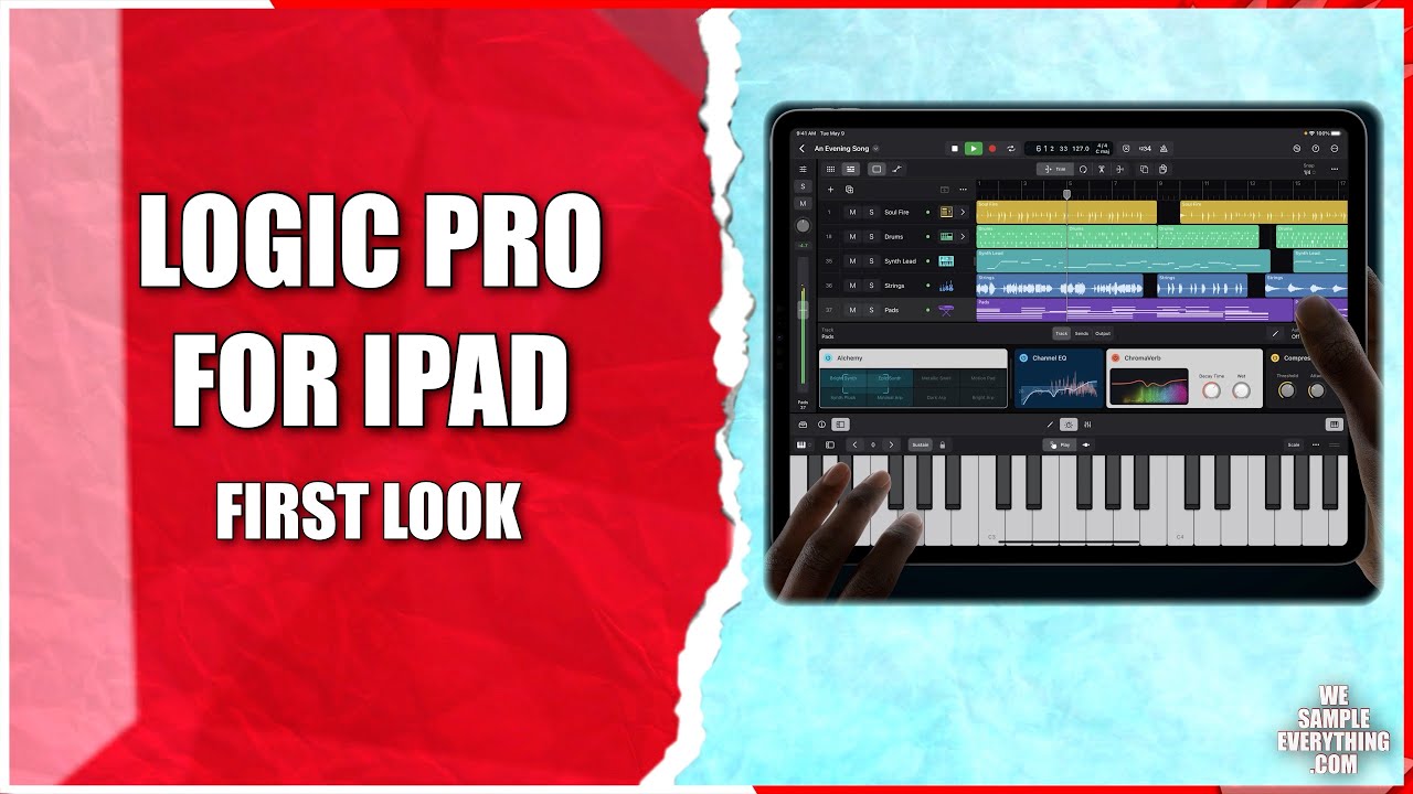 LOGIC PRO ON IPAD 1st Look YouTube LOGIC PRO ON IPAD 1st Look YouTube