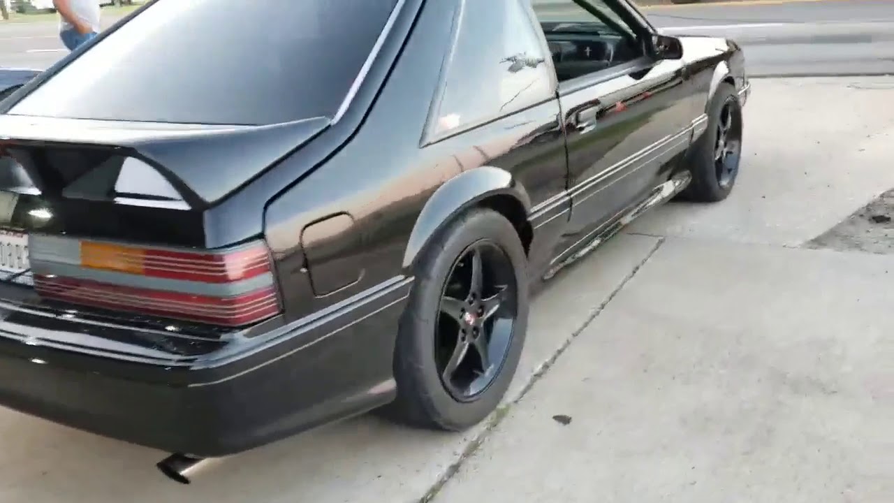 351w F1R Procharger 1990 Foxbody Eugene - YouTube
