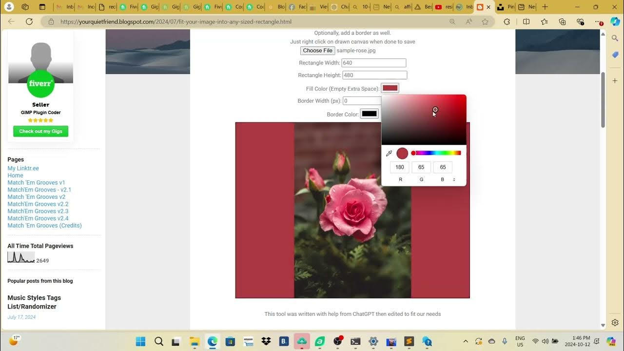 Resizing an image onto any-sized canvas without distortion - A ...