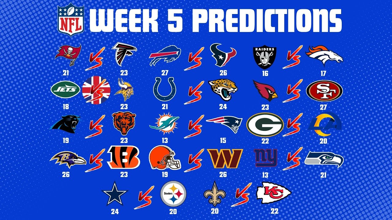 Can You OUTSMART My Week 5 NFL Picks? - YouTube