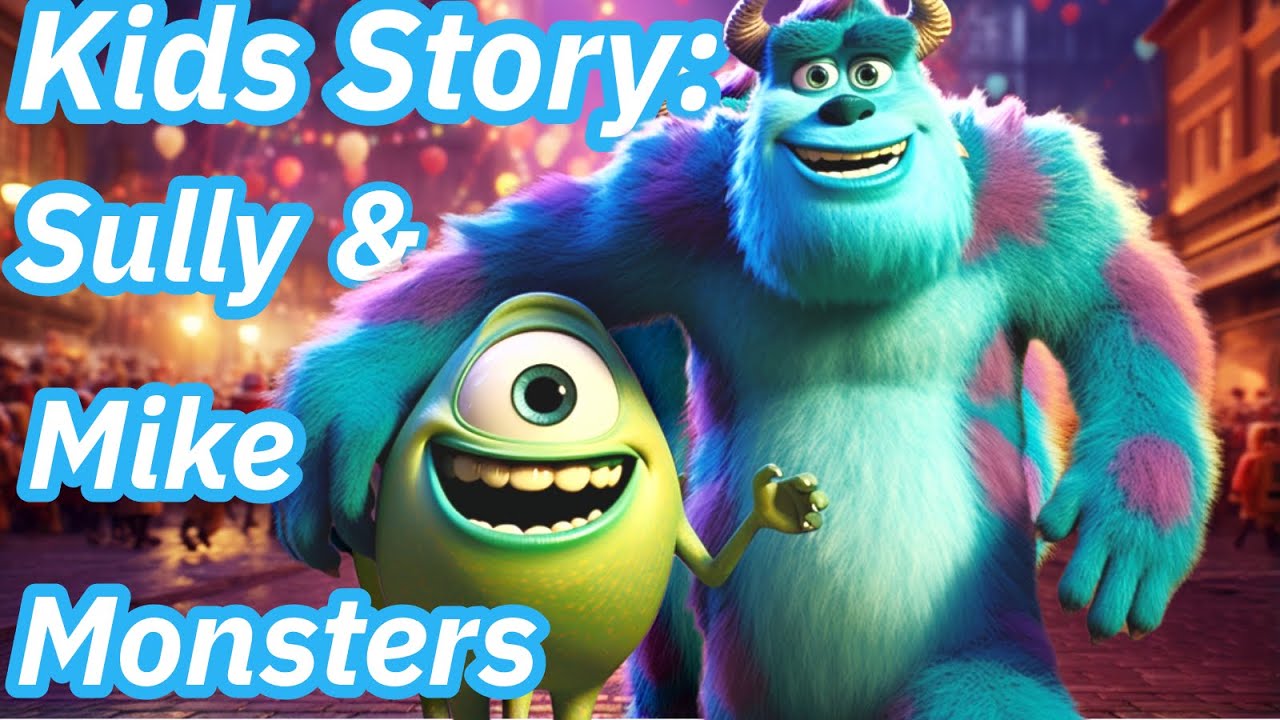 Bed Time Story: Sully and Mike | Monster Adventure Story | Monster's ...
