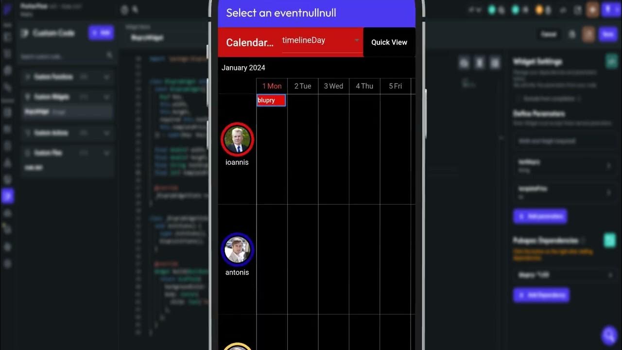 Custom Calendar FlutterFlow - YouTube