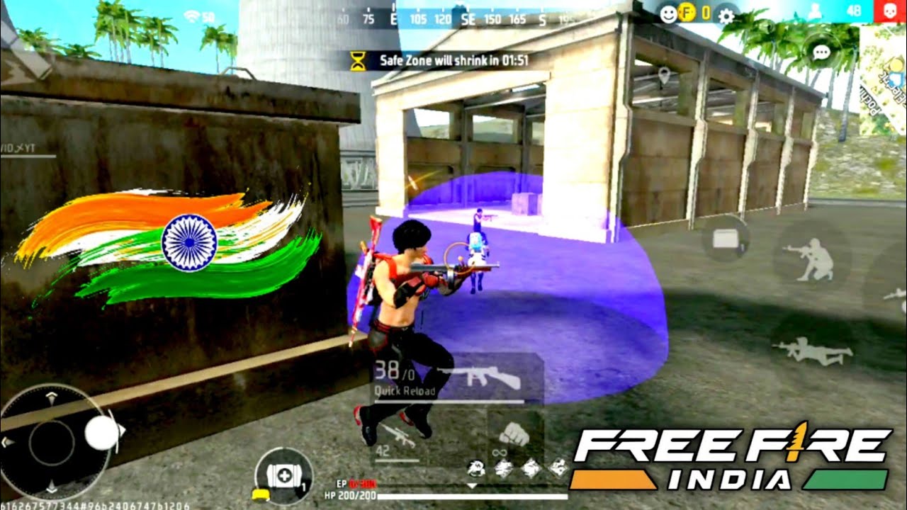 Free Fire India Official Gameplay - Solo Vs Squad - YouTube