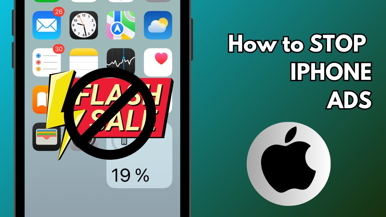 How To Stop iPhone Ads - YouTube