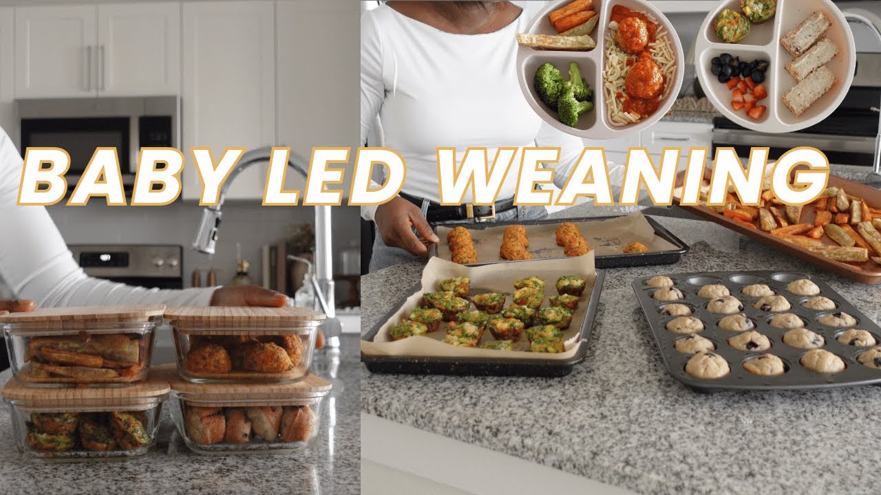 Easy Baby Led Weaning Meals | Baby Meal Prep For Breakfast, Lunch ...