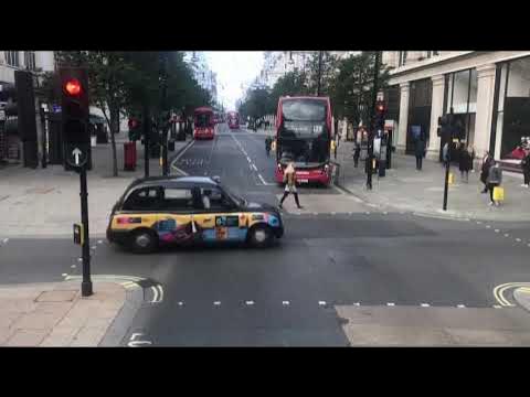 FULL ROUTE VISUAL | London Bus Route 7: Oxford Circus - East Acton ...