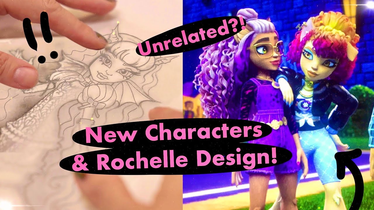 🎀💀MONSTER HIGH💀🎀| NEWS 2022 ️| G3 Howleen First LOOK, Rochelle Fang ...