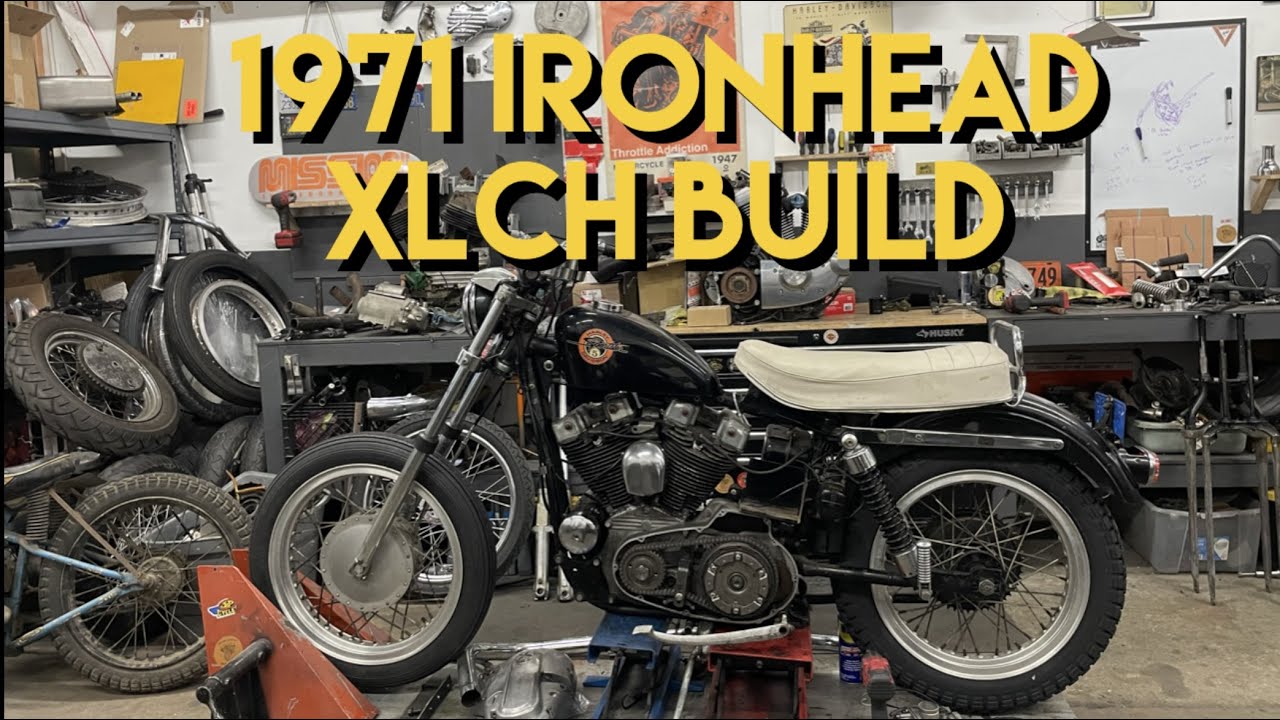 We are building another Ironhead!! 71 IRONHEAD XLCH BUILD - YouTube