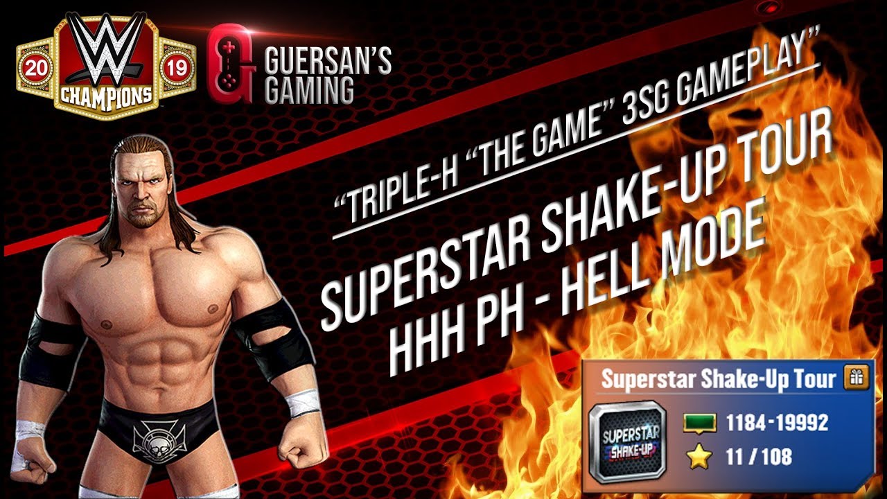 Triple-H "The Game" 3SG Gameplay 😈 / Shake-Up Tour - HHH-PH Boys - Hell ...