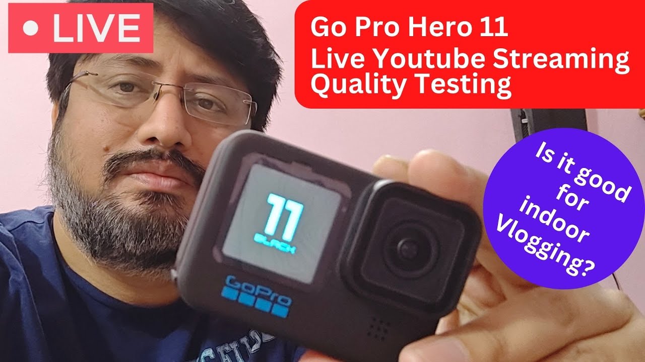 Streaming Live from my #GoPro | Live streaming from go pro 11 action camera @GoPro - YouTube