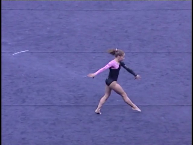 Shawn Johnson Gymnastics Floor Routine