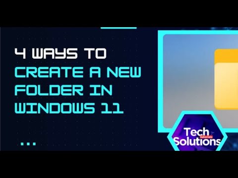 4 Easy Ways to Create a NEW FOLDER (Windows) - YouTube