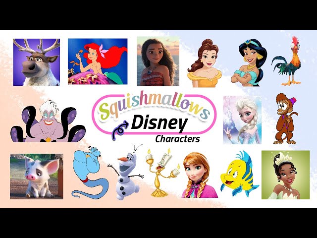 Disney Characters List With Pictures And Names - Infoupdate.org
