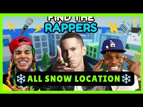 How To Get All Rappers On Snow Map Roblox Find The Rappers - YouTube