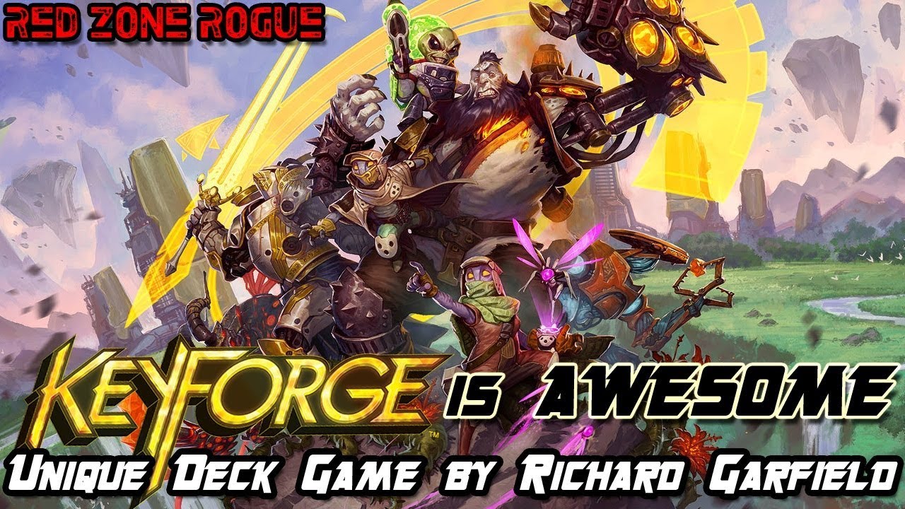 Keyforge is AWESOME Keyforge Starter Box Opening and Review The First ...