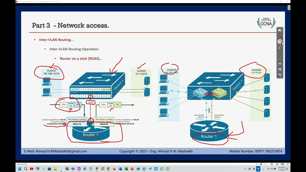 CCNA Part 3: Lecture 1 - Advanced Networking Foundations with Ahmad Mashaikh (5 Jan 2024) - YouTube
