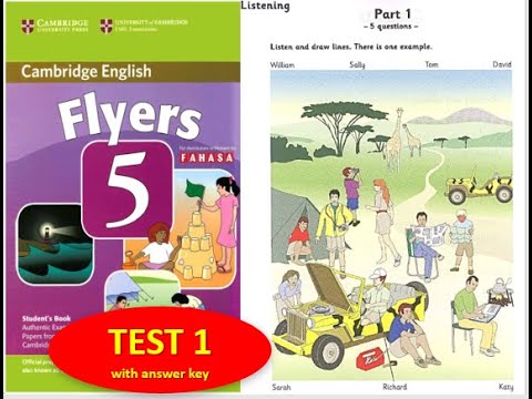 FLYERS 5 FULL TEST 1 WITH ANSWER KEY #flyerslisteningtest # ...