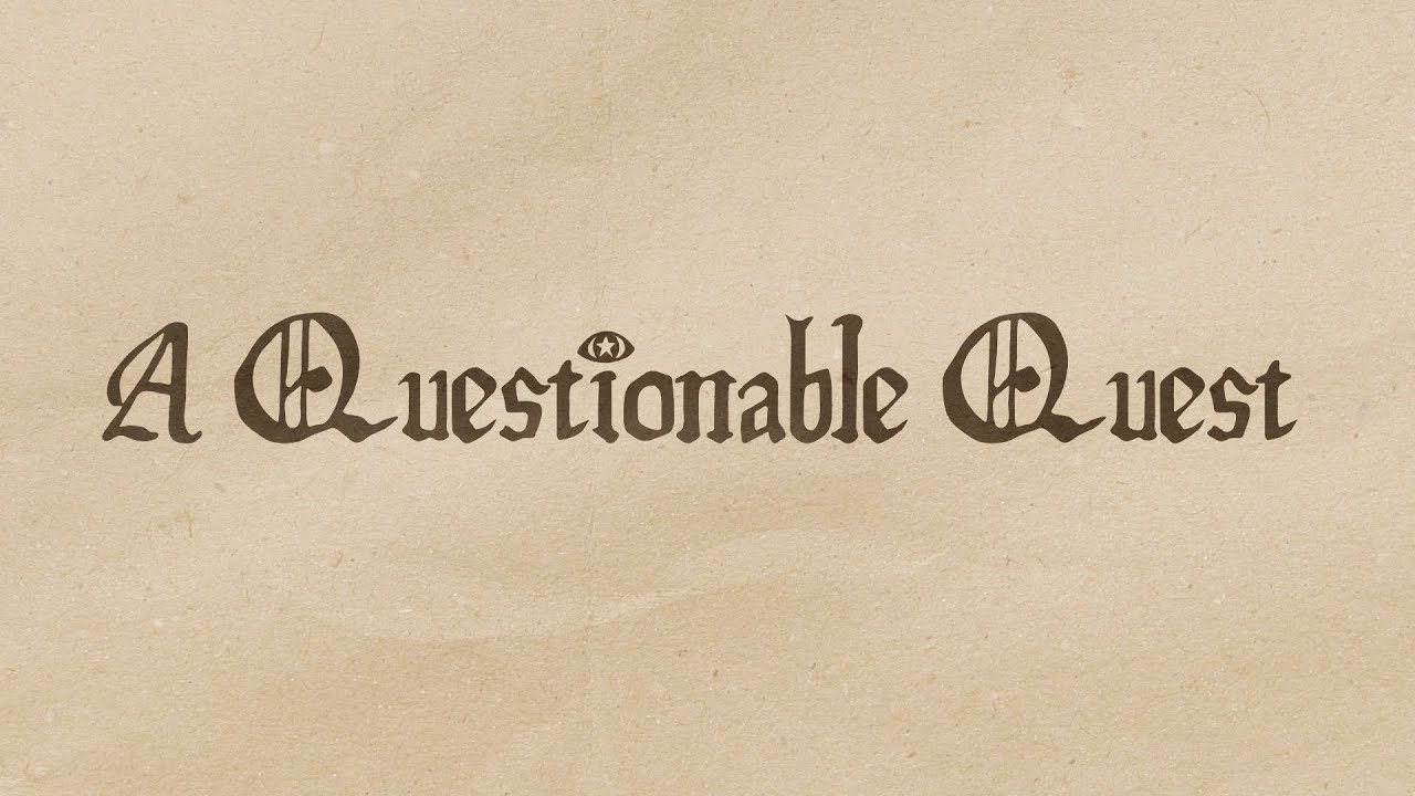 Announcement: A Questionable Quest - YouTube