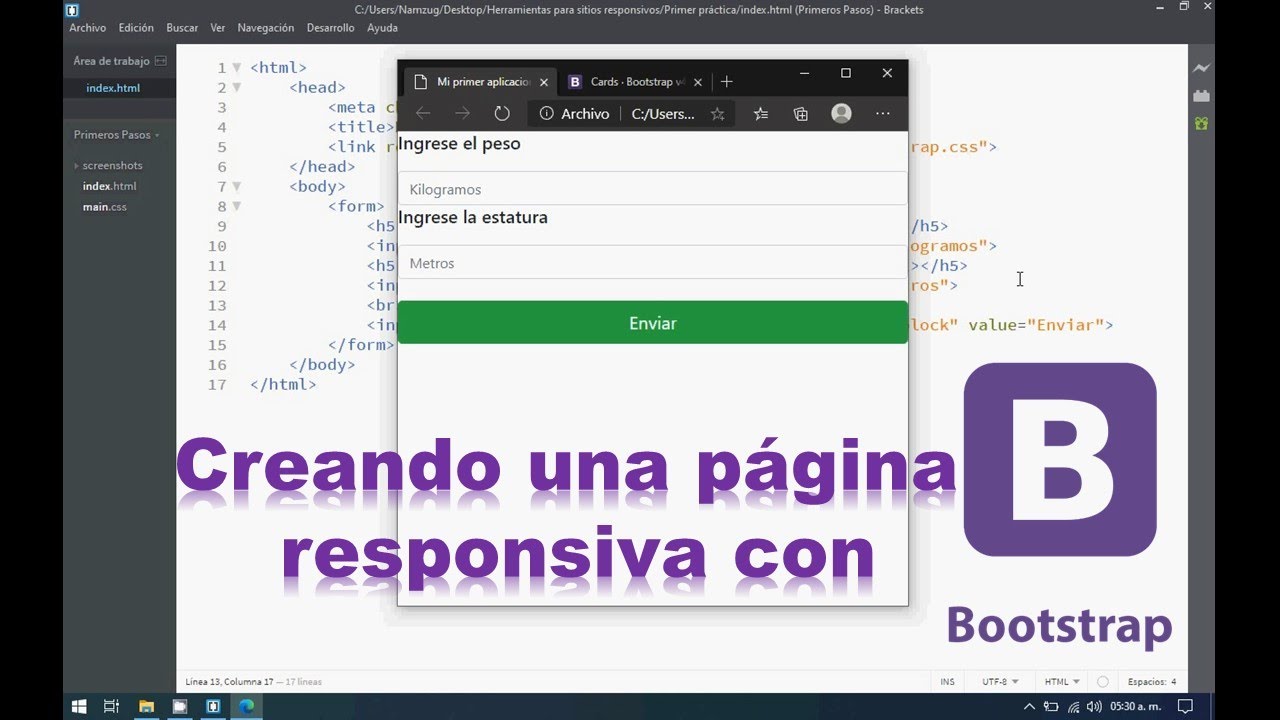 Introducción a Aplicaciones Responsivas con Bootstrap - YouTube