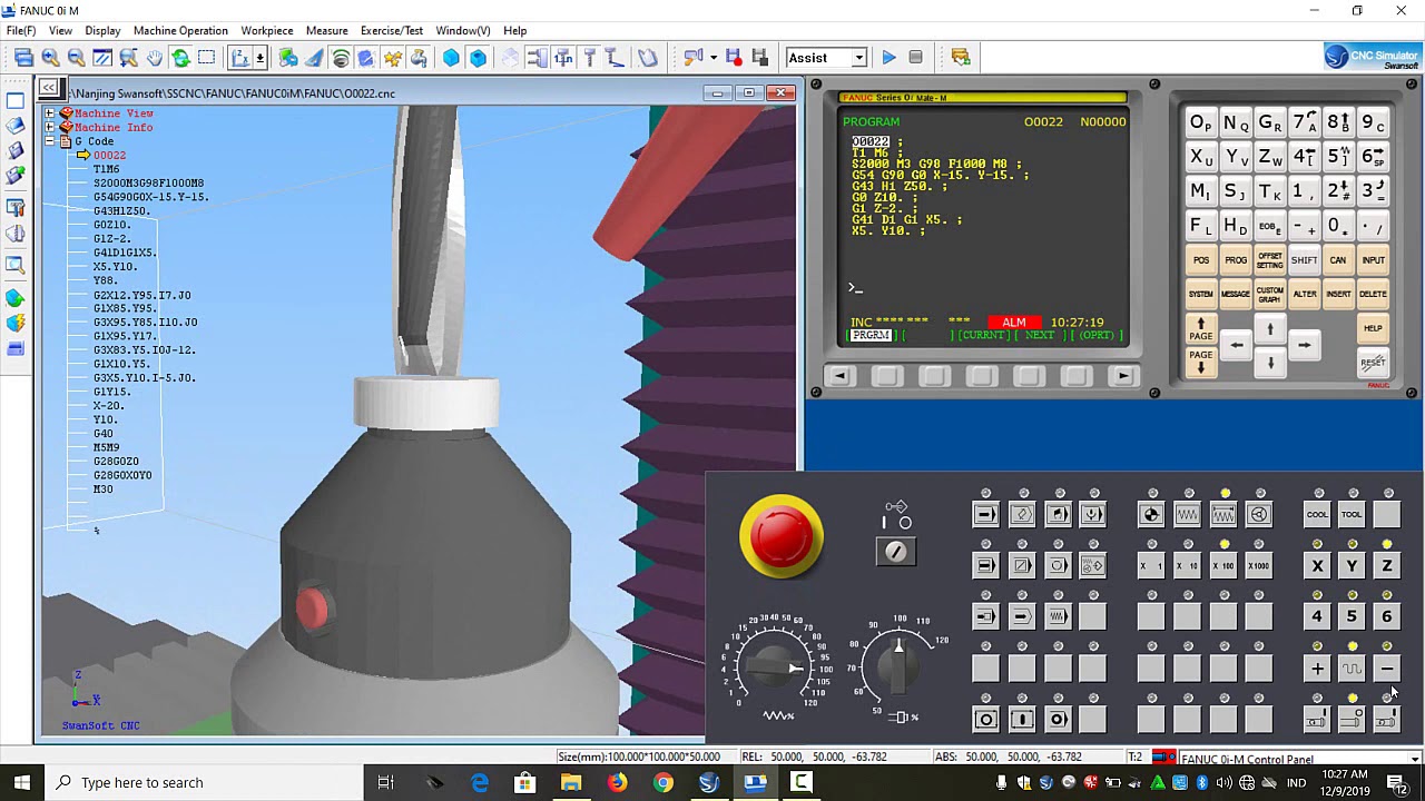 Setting Data Tool CNC Milling Dengan Swansoft - YouTube