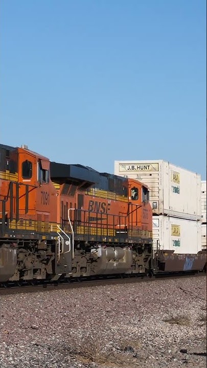 BNSF 4321 WESTBOUND DOMESTIC STACK TRAIN MP 733 NEEDLES SUB - YouTube