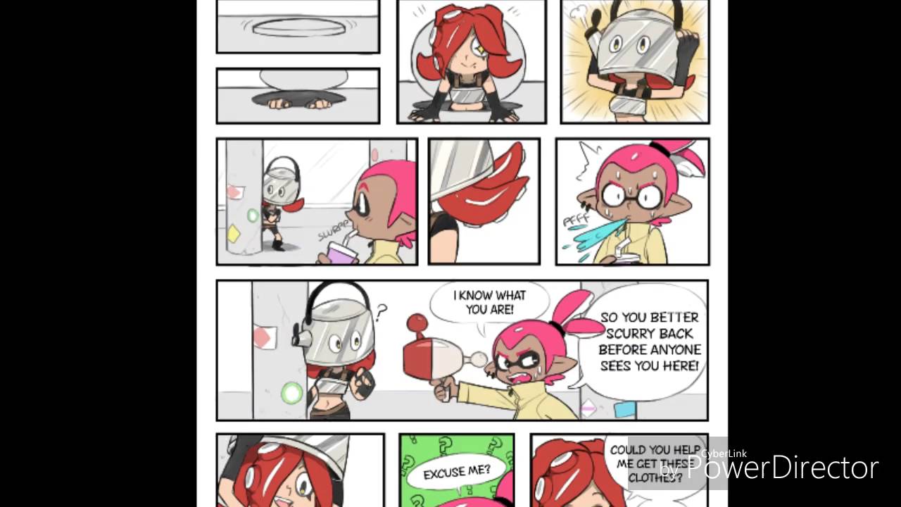 Splatoon Comic Dub The Friendly Octoling Girl - YouTube