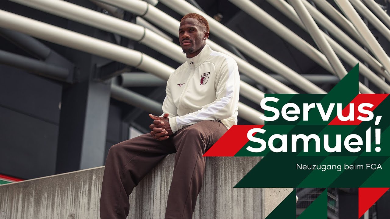 Neuzugang | FCA verpflichtet Stürmer Samuel Essende - YouTube
