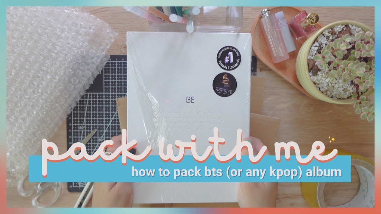 how to pack sold BTS or any kpop album | pack with me (philippines) 📦 〰 ...