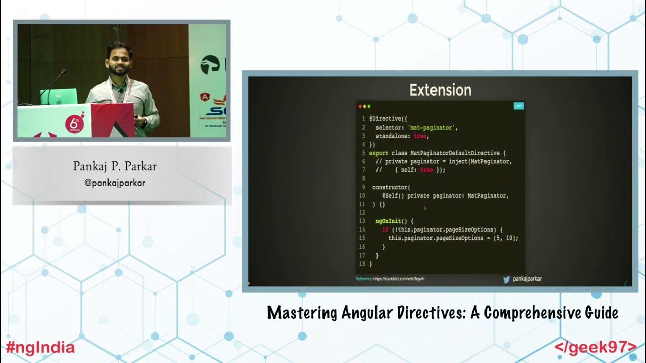 Mastering Angular Directives: A Comprehensive Guide by Pankaj Parkar | ng-India 2024 - YouTube