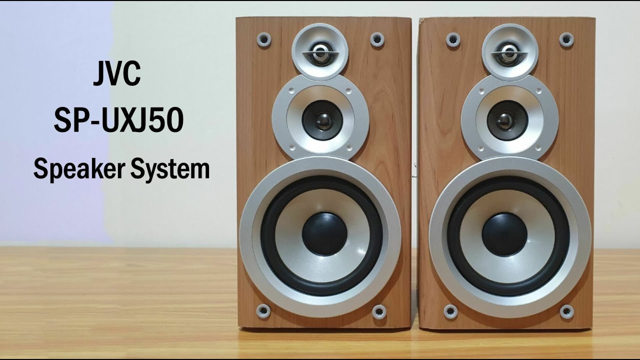 JVC SP-UXJ50 Speaker System - YouTube