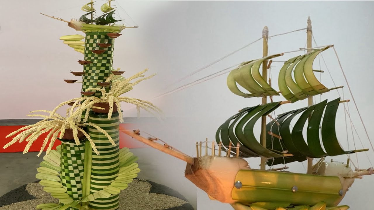 ගොක්කොල නිර්මාණ |sri Lanka gok kola serasili🙏🙏 - YouTube