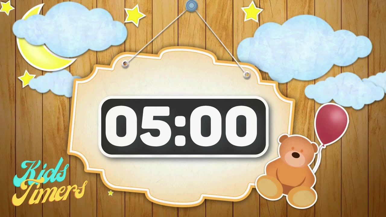 🌿 Relaxing 5 Minute Timer - Kids, Babies, Nannies, Preschoolers! 😌 ...