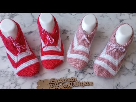 Çok Kolay PATİK Yapılışı/BabaAnne    Patik Modeli/Harika 😍 Patik Yapımı ✅ Detaylı anlatım