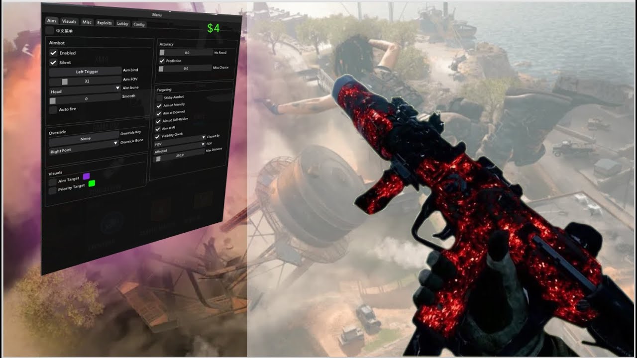 Hacker uses the #1 $4 cheats to ruin call of duty - YouTube