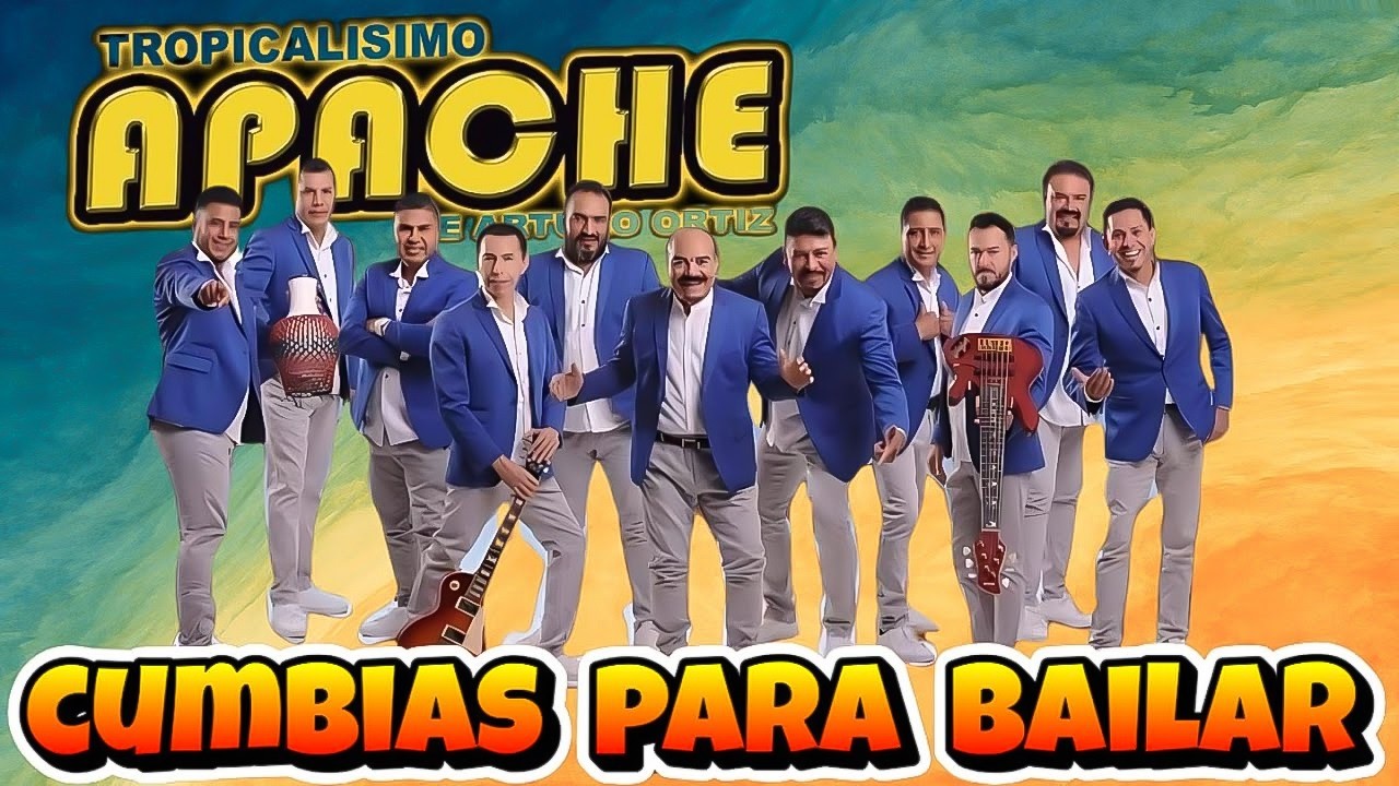 Tropicalisimo Apache Mix Cumbias Para Bailar 💃 20 ÉXITOS DE COLECCION ...