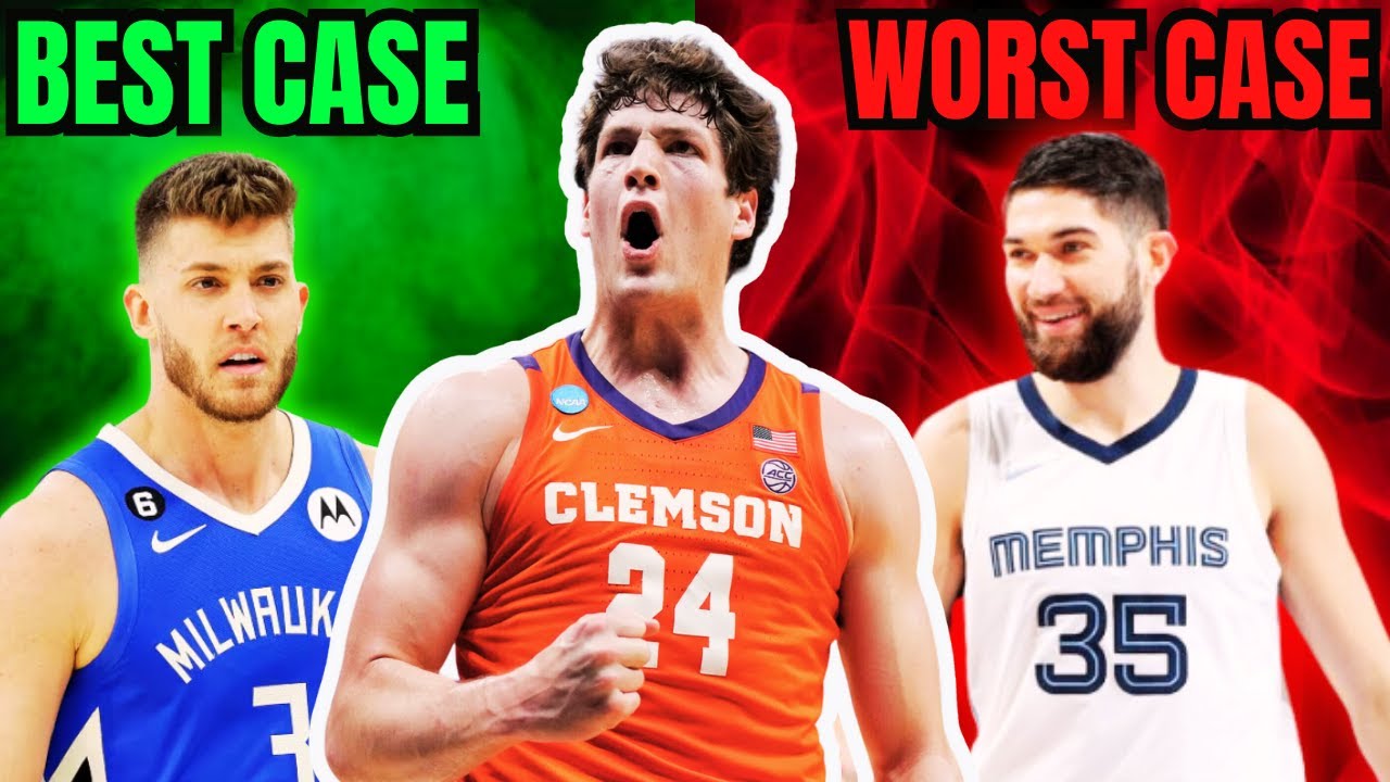 PJ Hall Player Comparisons - NBA Draft 2024 Best Case And Worse Case ...