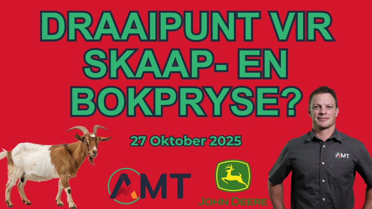 Draaipunt vir Skaap- en Bokpryse? | 28 Okt 2025 Vleispryse - YouTube