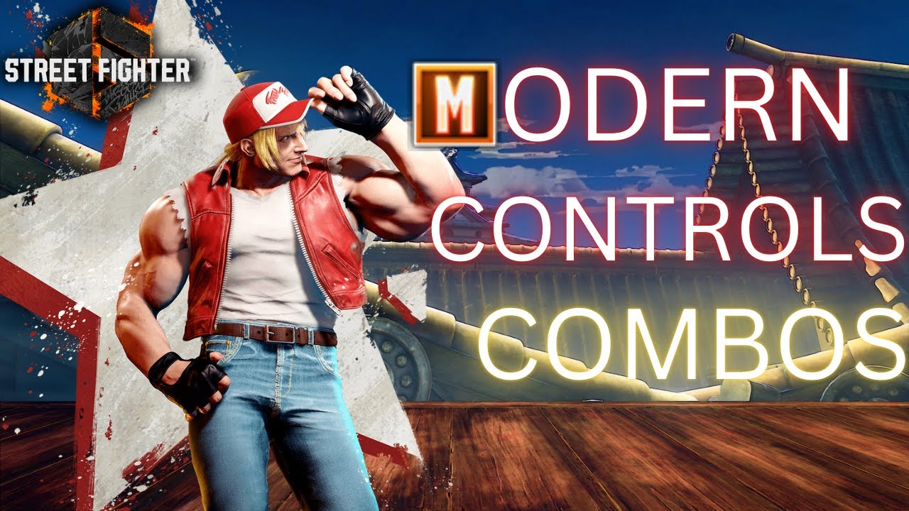 TERRY Modern Control Combos | SF6 - YouTube